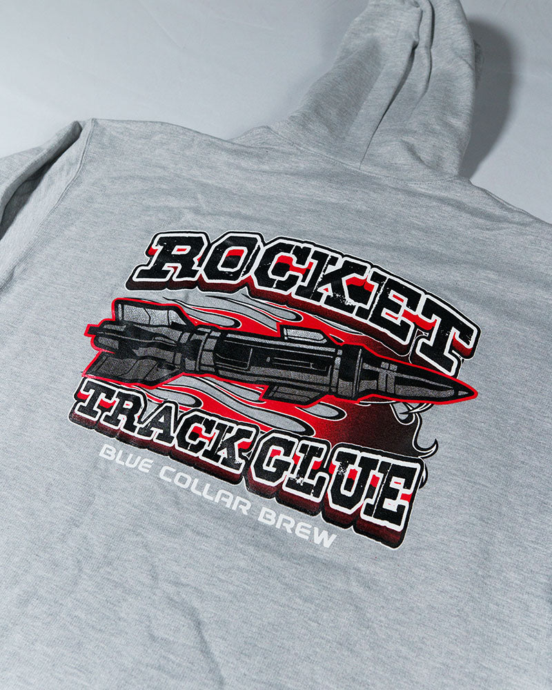 Rocket Track Glue Hooded Rocket Sweatshirt